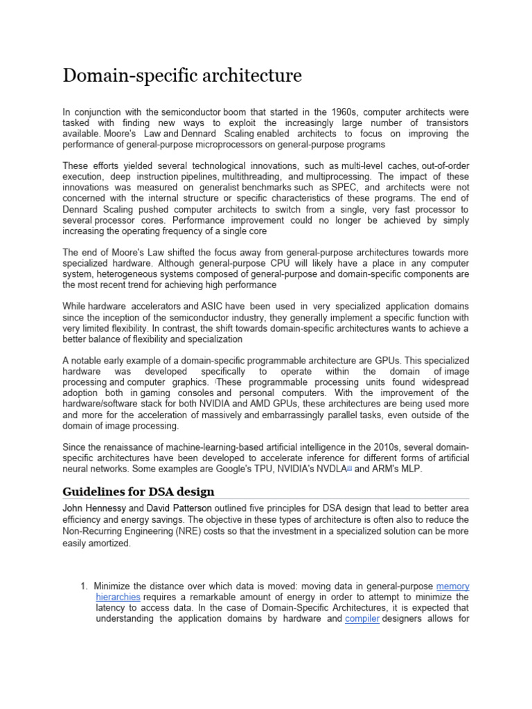 Domain Architecture Pdf Computing Digital Technology