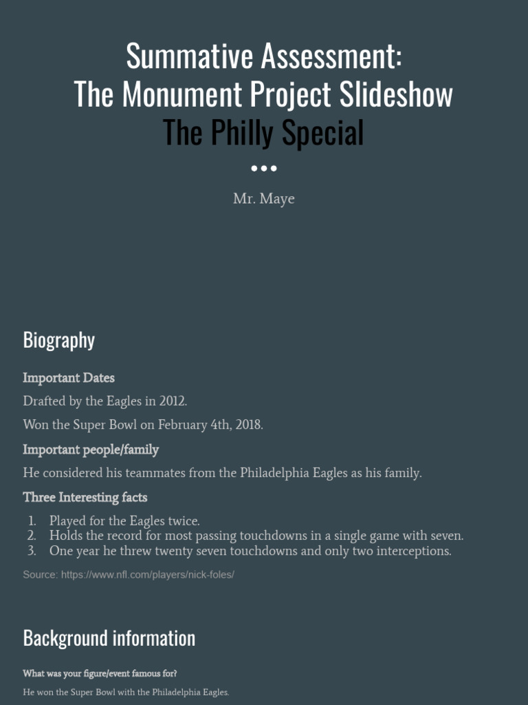 Elijah Hockley - Example | PDF | Philadelphia Eagles | Super Bowl