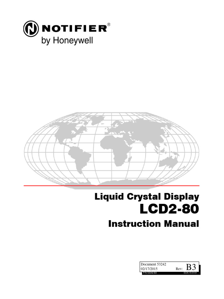 Liquid Crystal Display LCD2-80 Instruction Manual | PDF | Power Supply ...