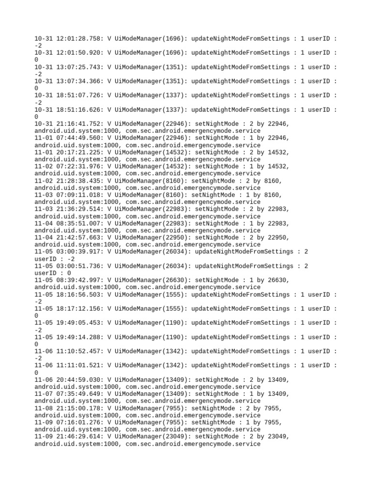 Dark Mode Log1 | PDF