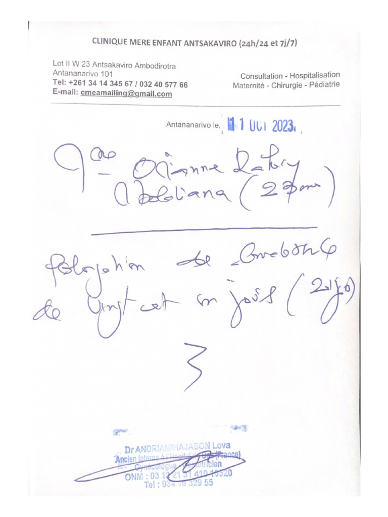 Ordonnance Orianne | PDF