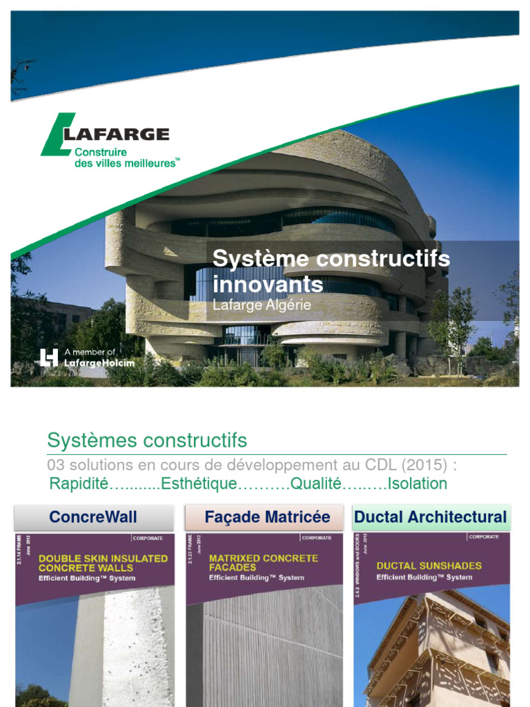 Lafarge Systemes Constructifs | PDF