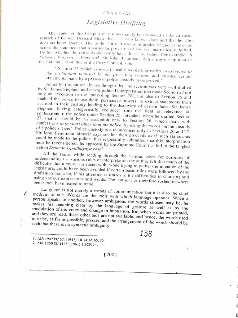 Legislative Drafting | PDF | Statutory Interpretation | Constitution