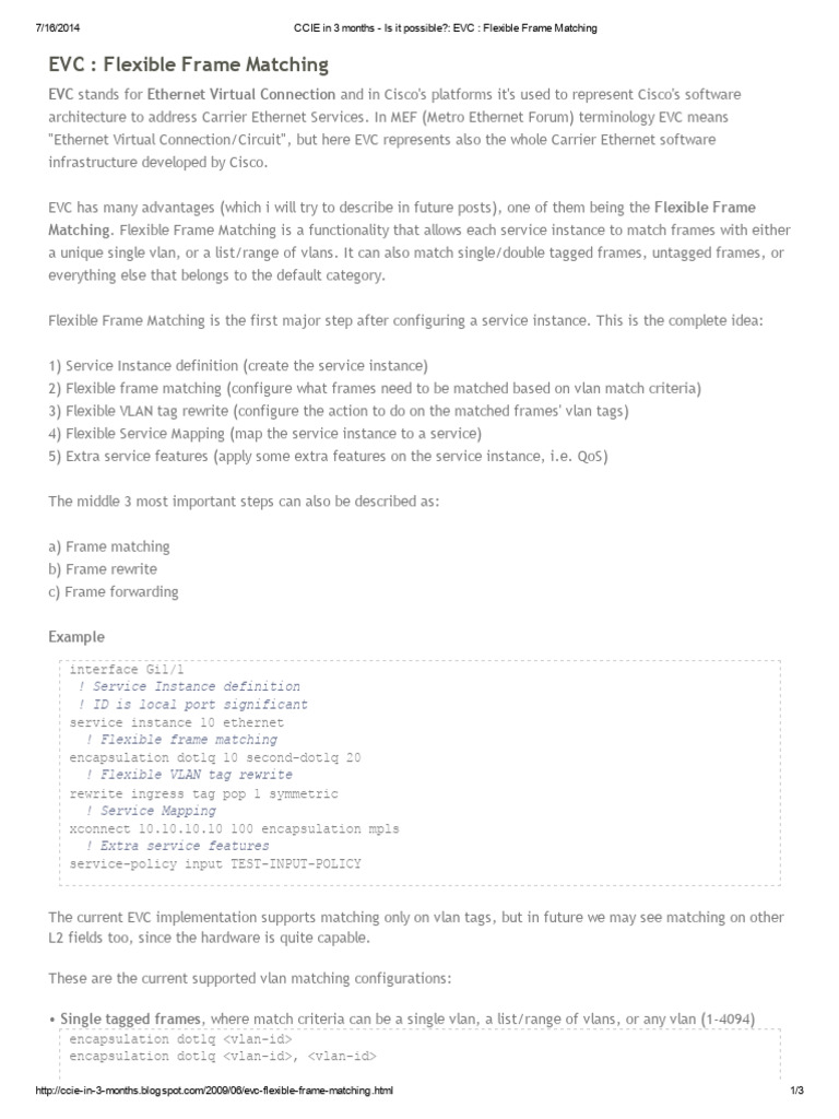 EVC1 | Download Free PDF | Ethernet | Computing