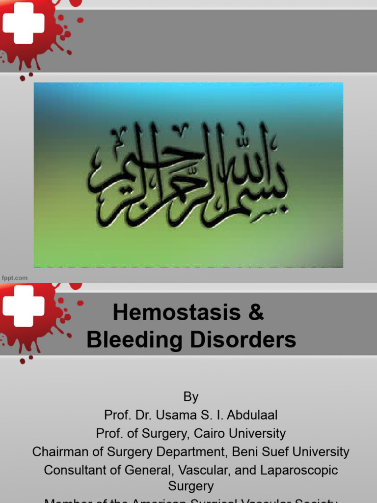 3) Bleeding Disorders FUE 2 | PDF