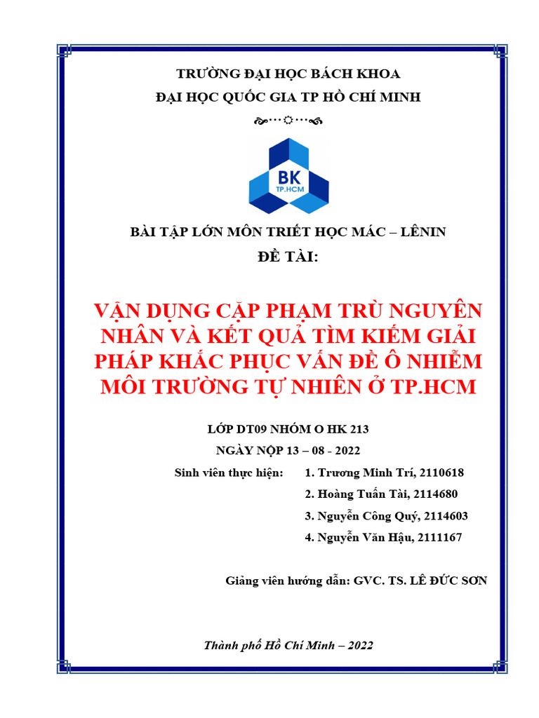 BTL Triết | PDF