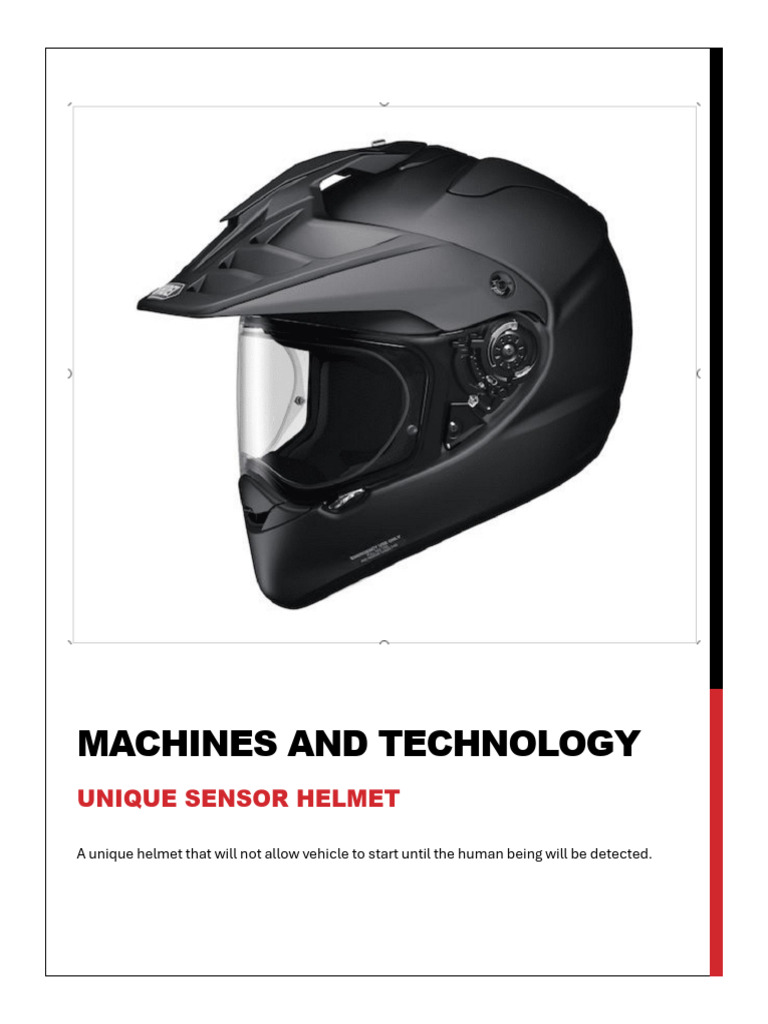 Unique Sensor Helmet | PDF
