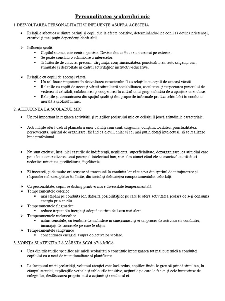 schema lectie psihologie (1) | PDF