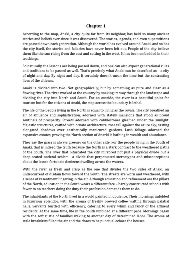 The Complex Love Chapter 1 Revised | PDF