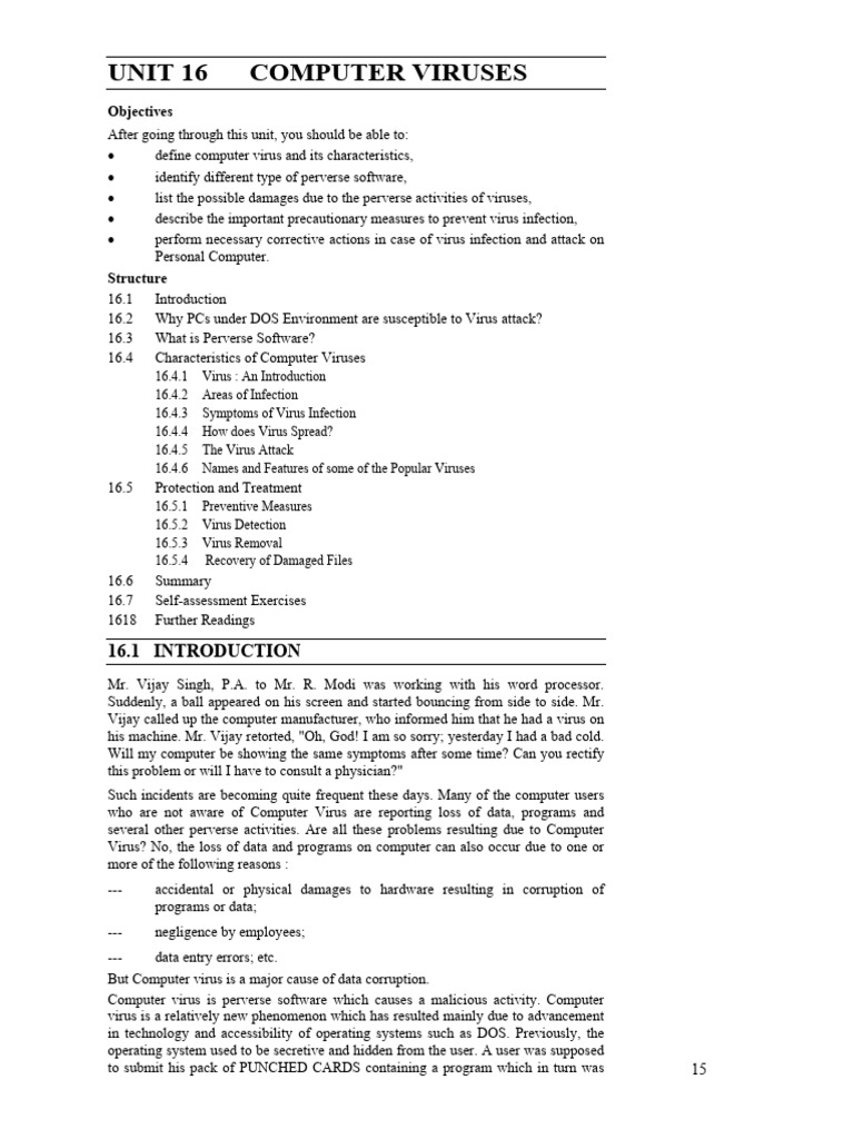 Understanding Computer Viruses | PDF | Computers