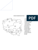 Kartkówka Mapa Konturowa Polski | PDF
