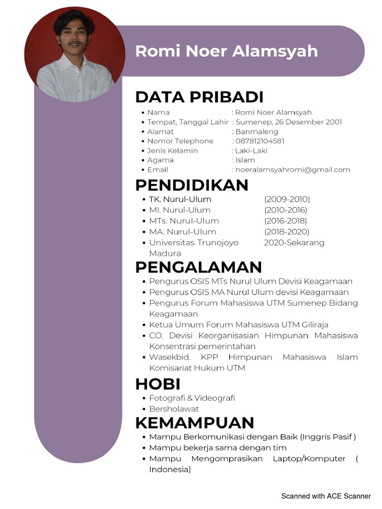 CV. Romi Noer Alamsyah | PDF