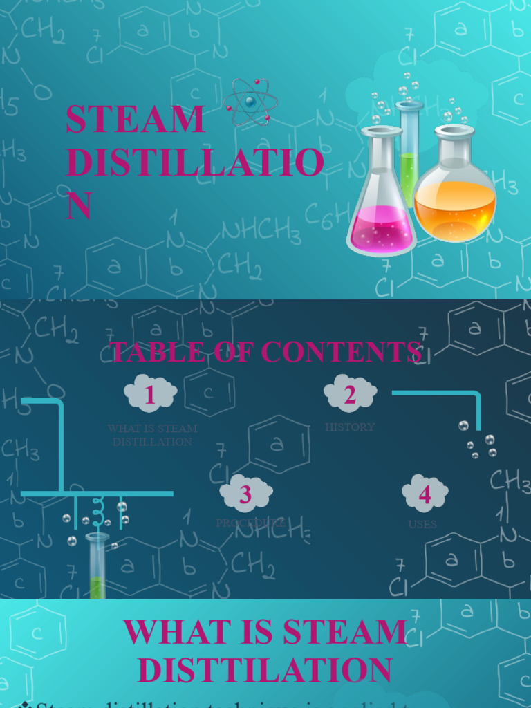 Steam Distillation: History and Uses | PDF | Science & Mathematics