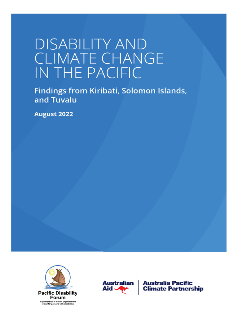 PDF Final Report On Climate Change and Persons With Disabilities | Download Free PDF ...
