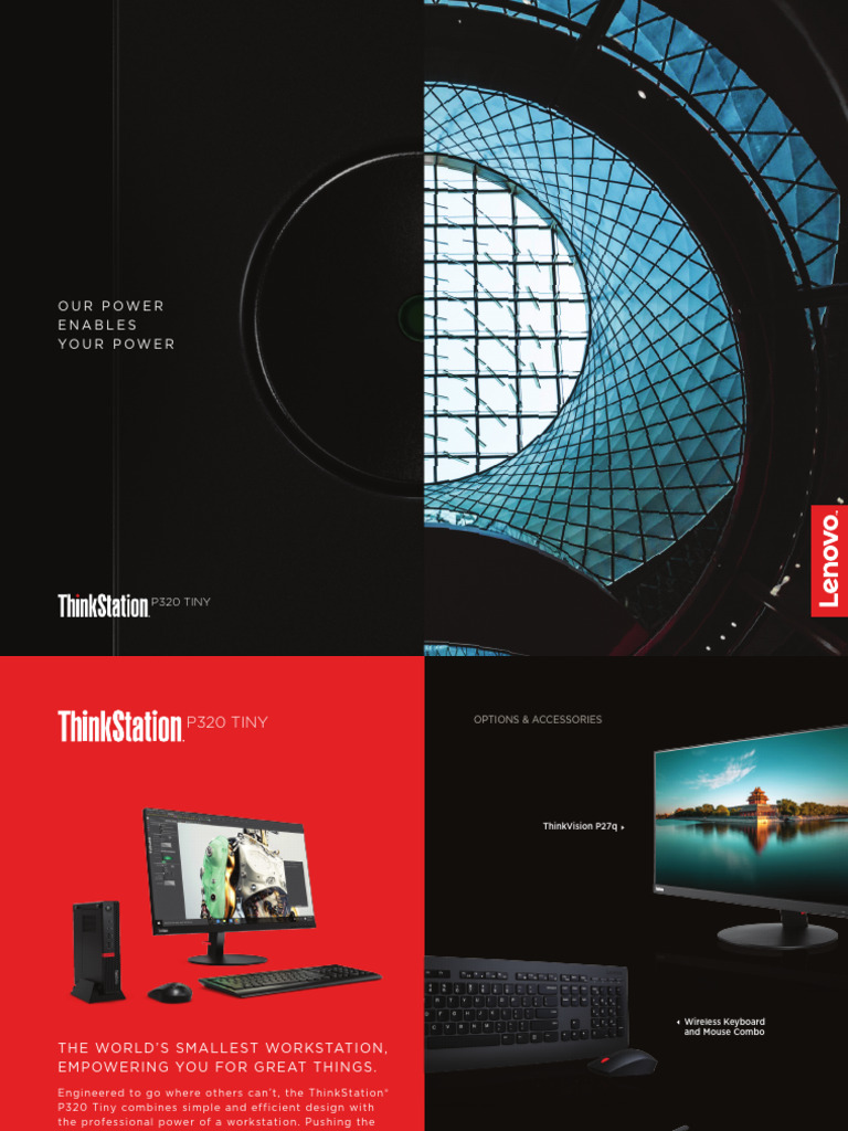 Lenovo-ThinkStation-P320-Tiny-Datasheet | PDF | Computer Hardware | Computer Architecture