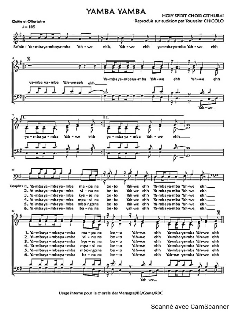 Yamba Yamba | PDF