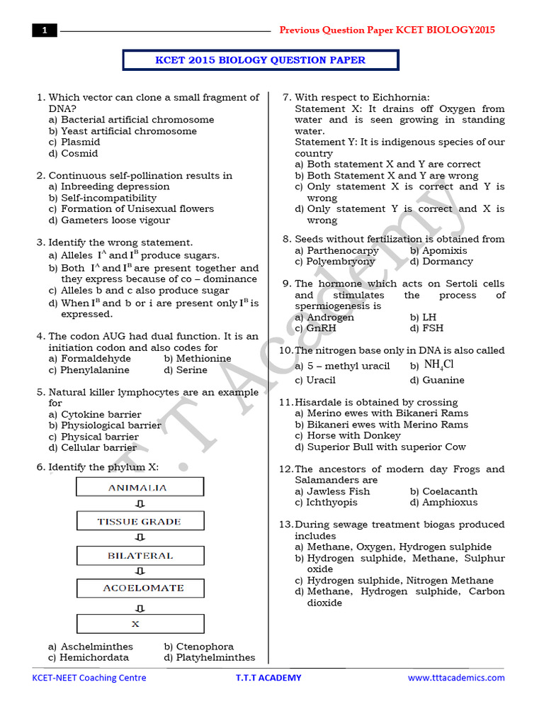 KCET Physics 2014 | PDF