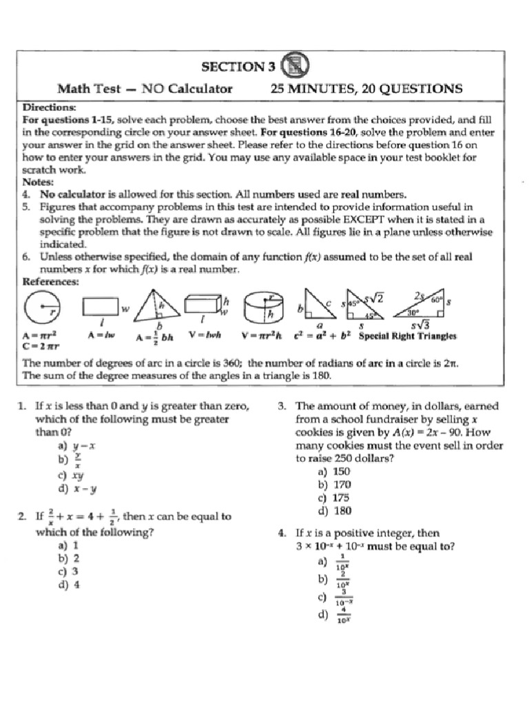 New SAT Test 2 7 | PDF