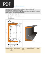 UPN (UNP) European Standard U Channels, UPN Steel Profile ...