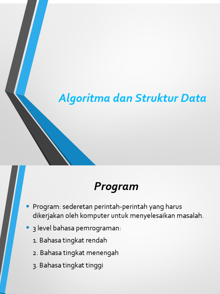 Algoritma Dan Sturktur Data | PDF