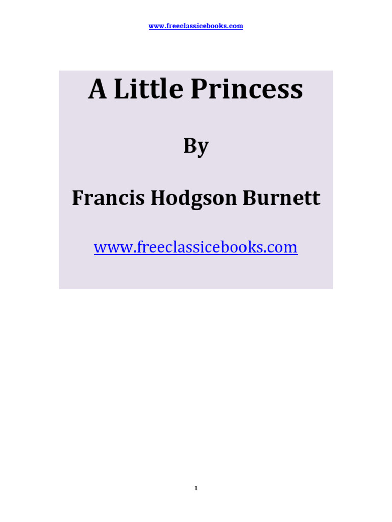 A Little Princess | PDF