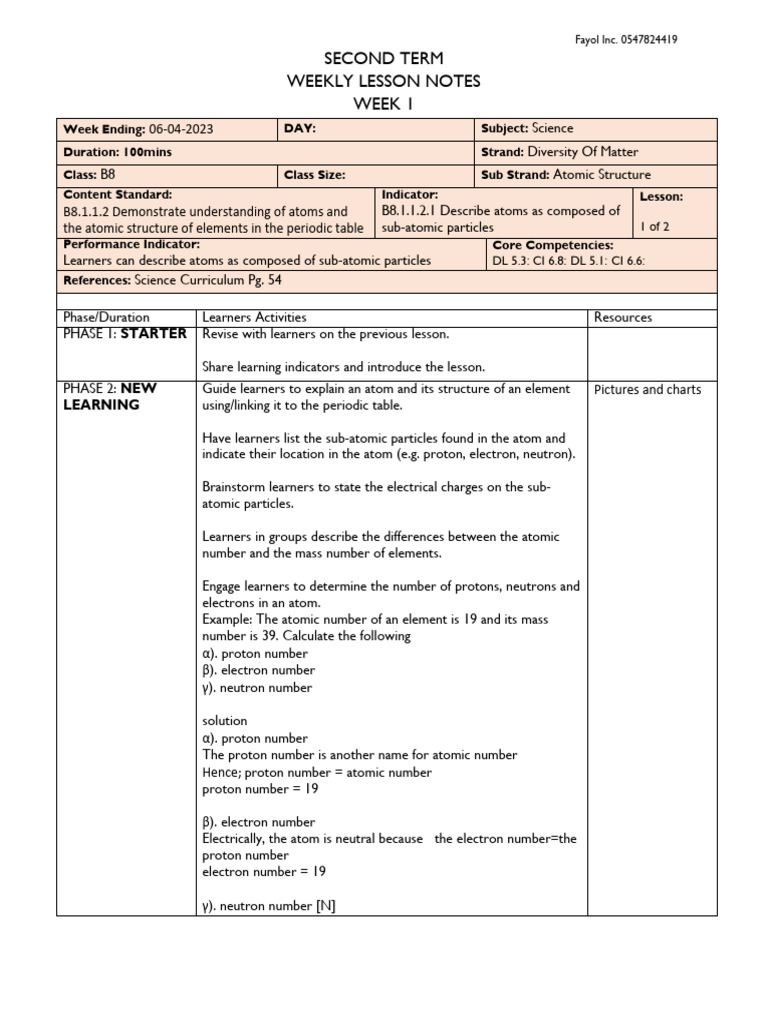 Science b8 Term 2 All Weeks | PDF