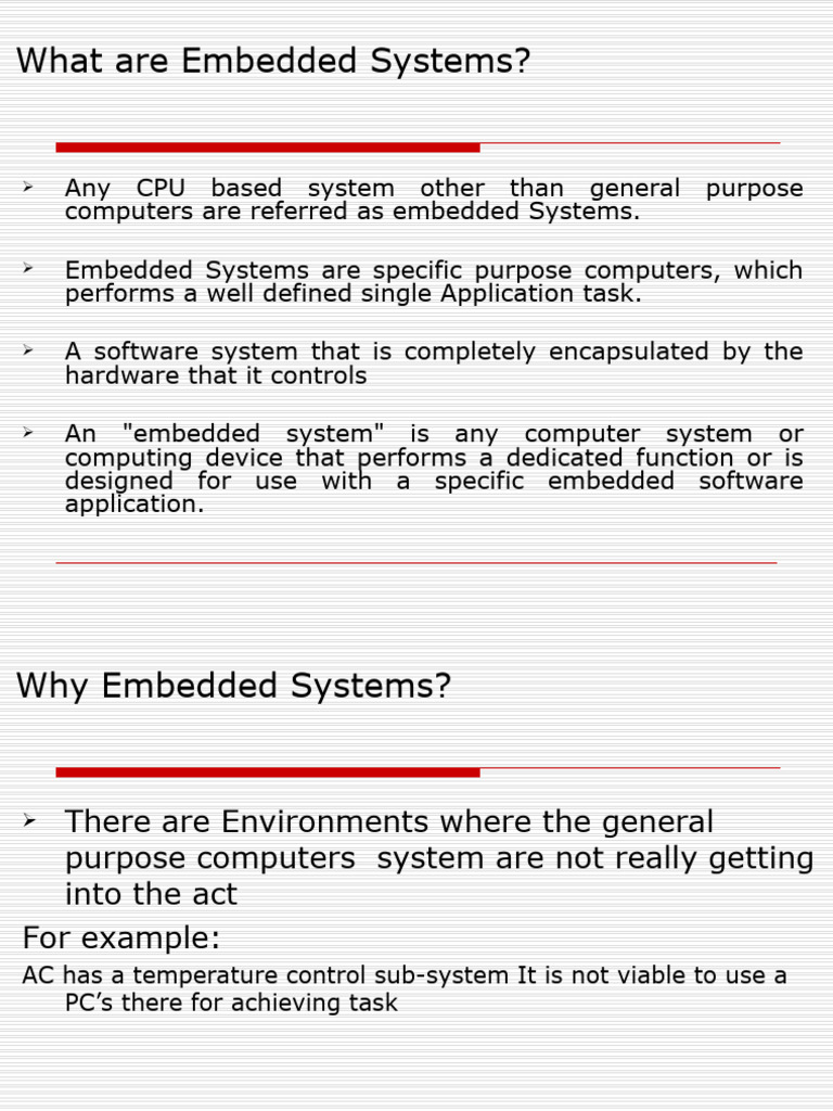 Embedded Iunit1 | PDF | Embedded System | Class (Computer Programming) Embedded Iunit1 | PDF | Embedded System | Class (Computer Programming)