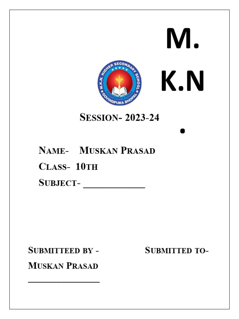 Format For Science Project File | PDF | Social Science | Science ...