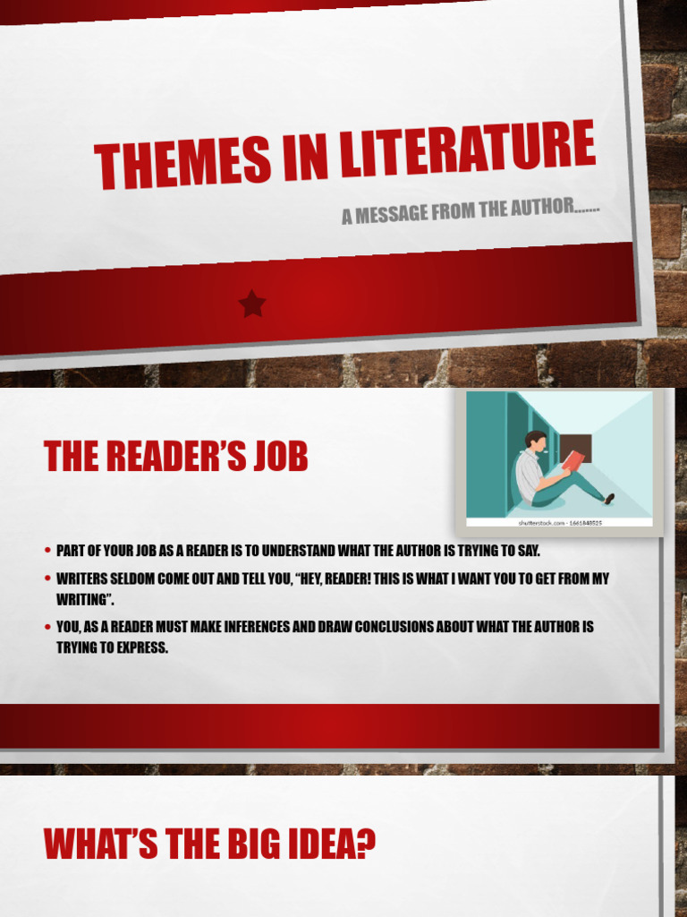 Themes in Literature | PDF