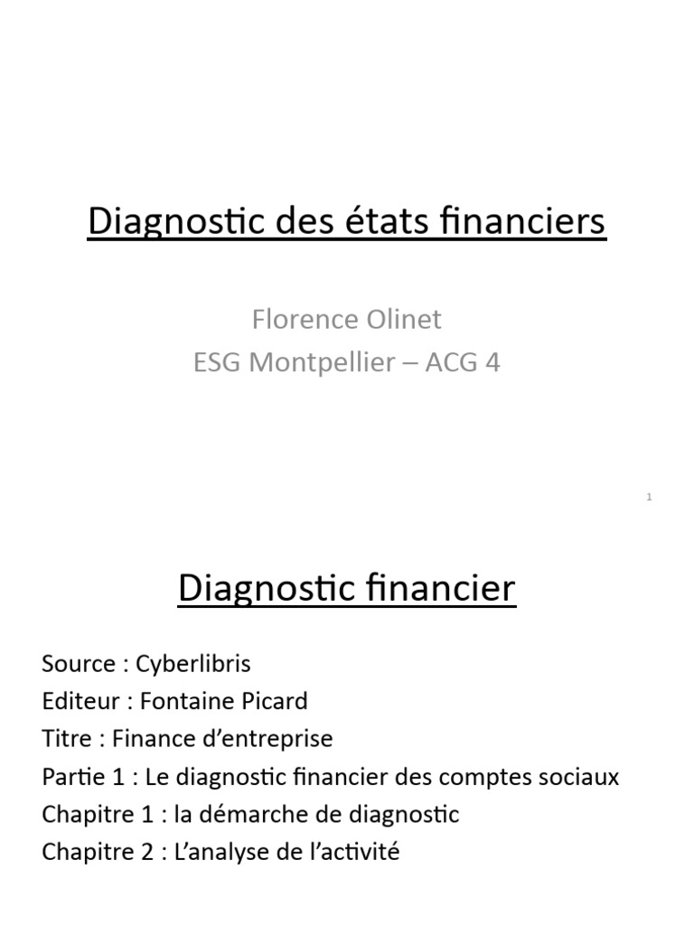 1 - ACG 4 - L'analyse Des Résultats | PDF | Revenu brut | Économie