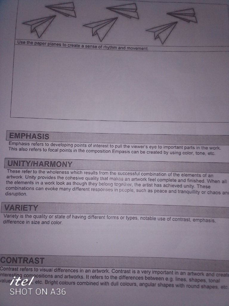 Creative Arts Revision 2 | PDF