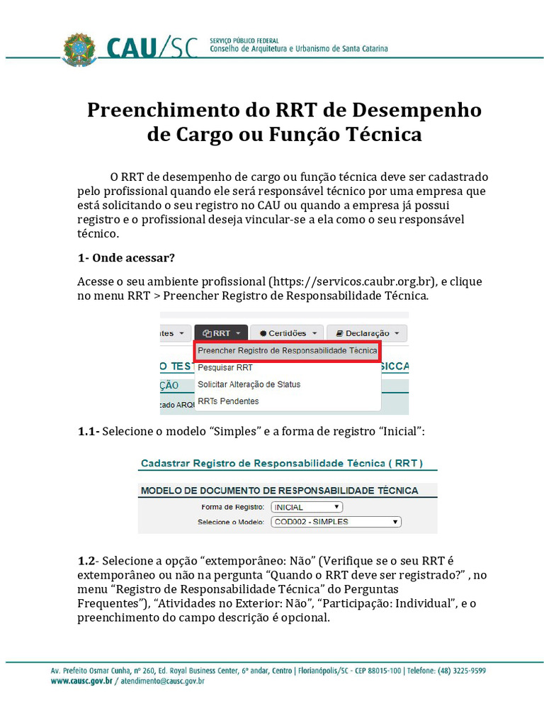 RRT Cau BR | PDF