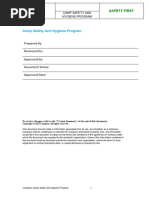 Labour Camp Management Framework | PDF | Emergency Management | Risk