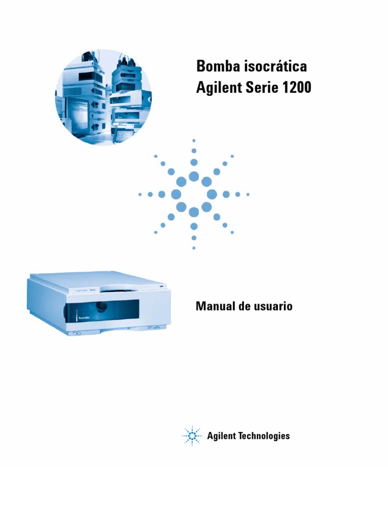 Bomba Isocrática (Agilent Serie 1200) | PDF | Bomba | Pistón