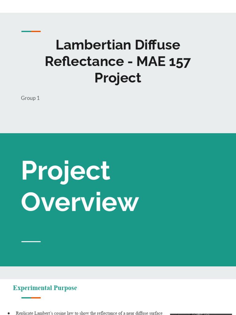 Lambertian Diffuse Reflectance | PDF | Reflectance | Electromagnetic ...