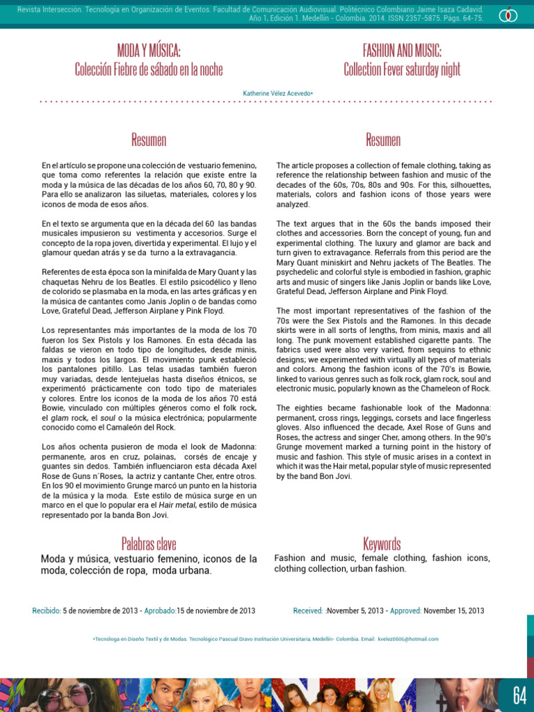 E-Book - Documento - Moda - Musica | PDF | Moda | Punk rock