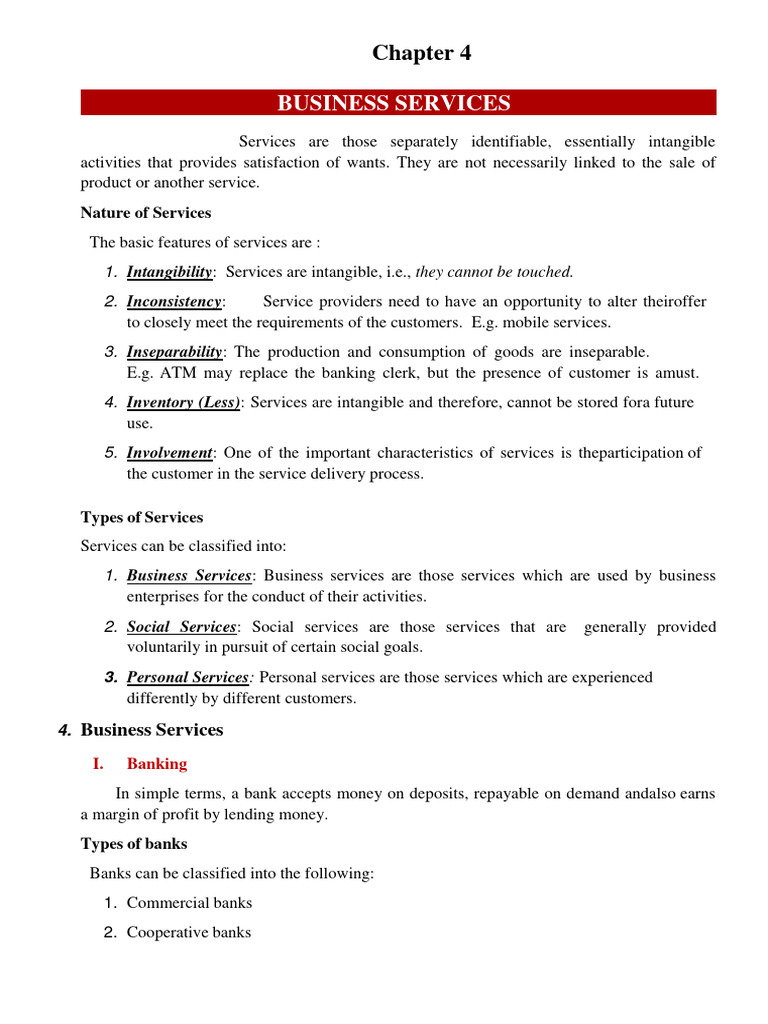 Business Services | PDF