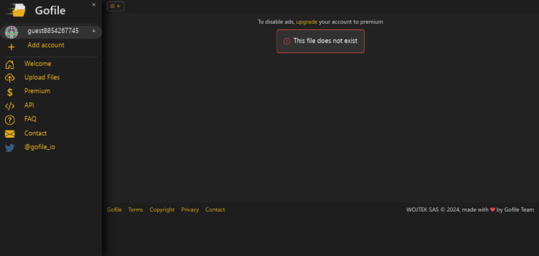 Gofile: File Sharing Platform | PDF