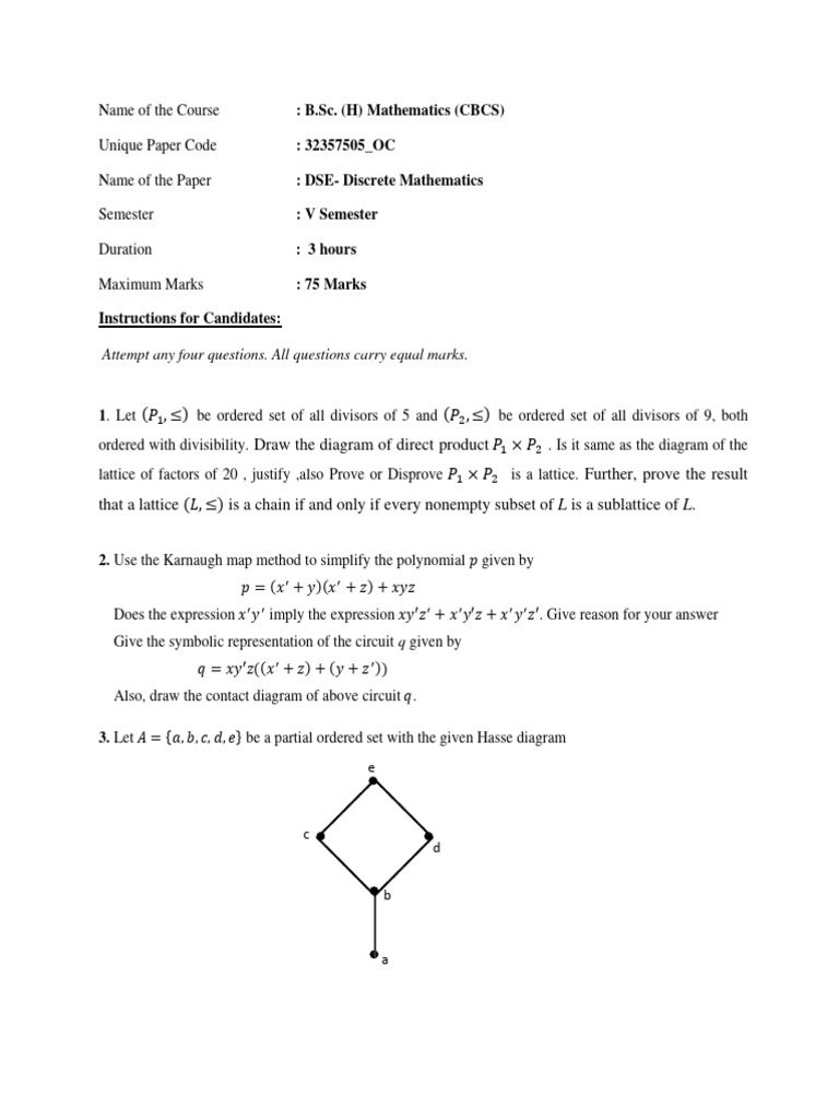 Discrete Pyq Obe | PDF | Teaching Methods & Materials