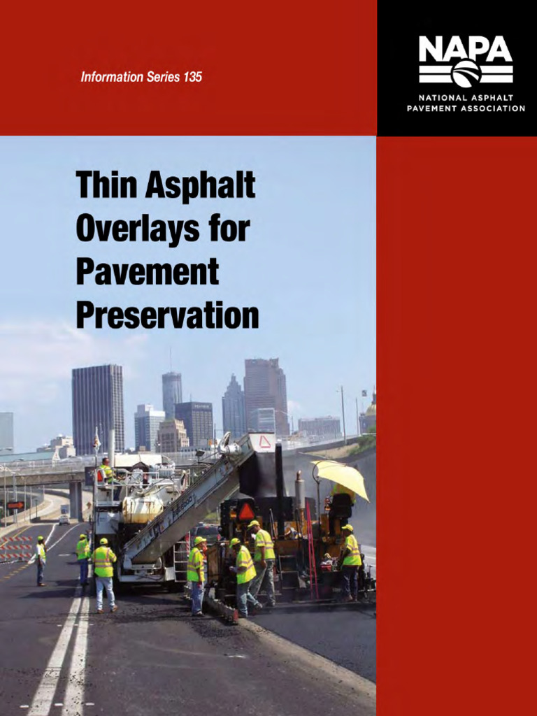 Thin Asphalt Overlay For PPreserv - NAPA | PDF | Road Surface | Road ...