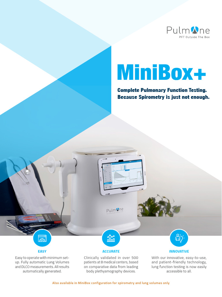 PulmOne MiniBox Brochure | PDF