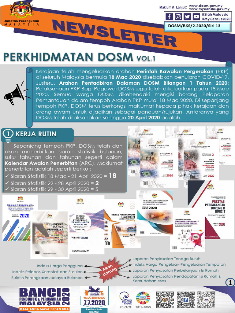 DOSM BKS 2-2020 Siri 13 | PDF