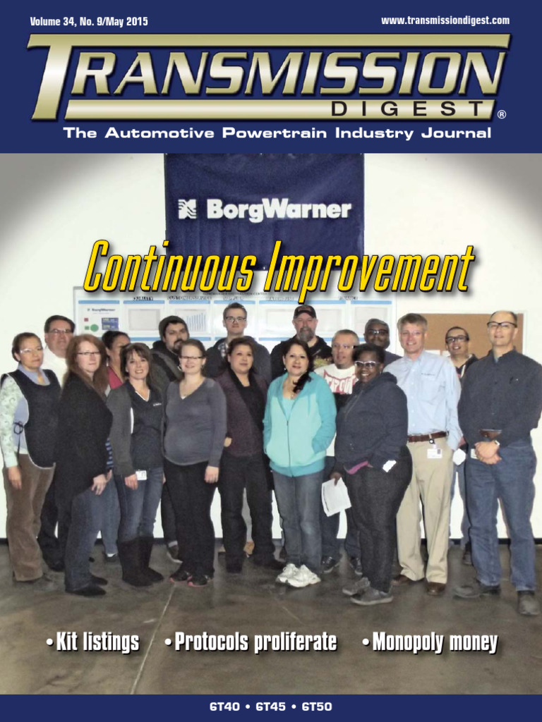 Transmission Digest 2015-05 | PDF | Manufactured Goods | Automotive ...