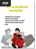 Notas y escalas en acordeón GCF | PDF