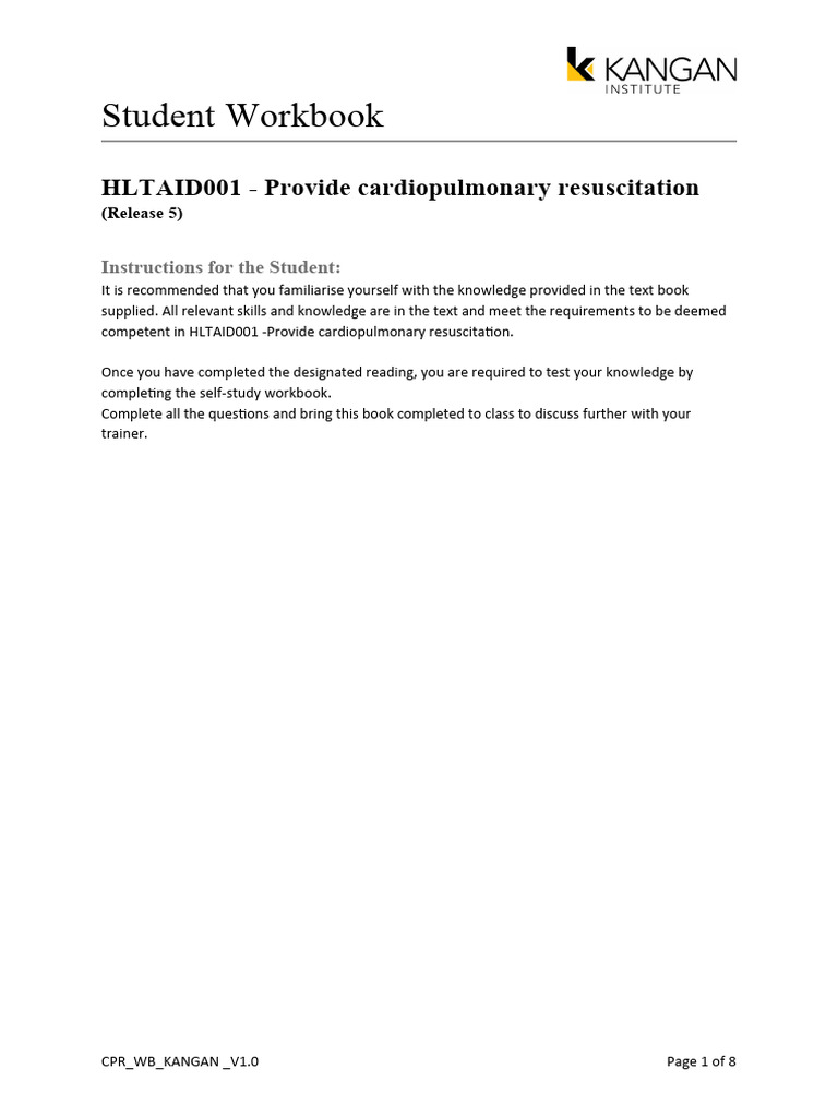 CPR WB | PDF