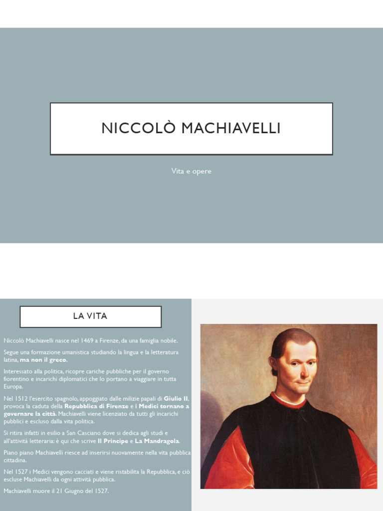 Machiavelli | PDF