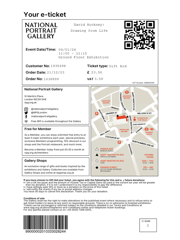 Your E-Ticket: Event Date/Time | PDF