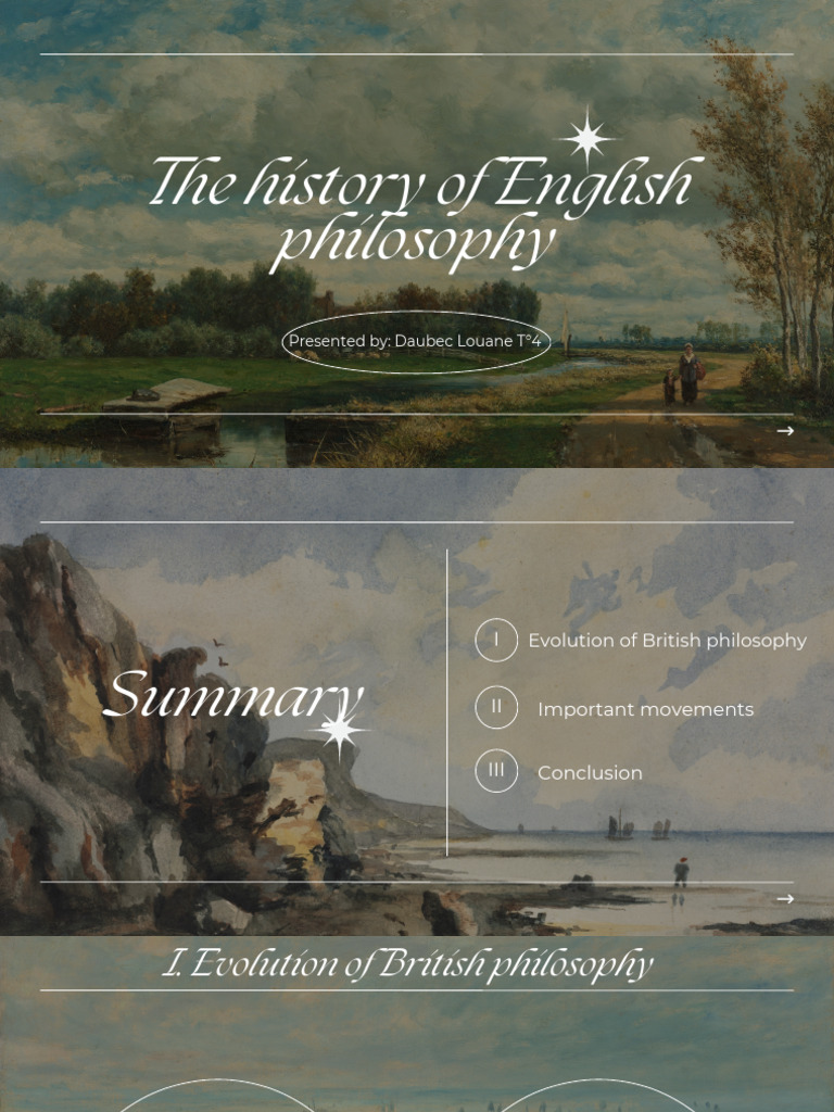 The History of English Philosophy | PDF