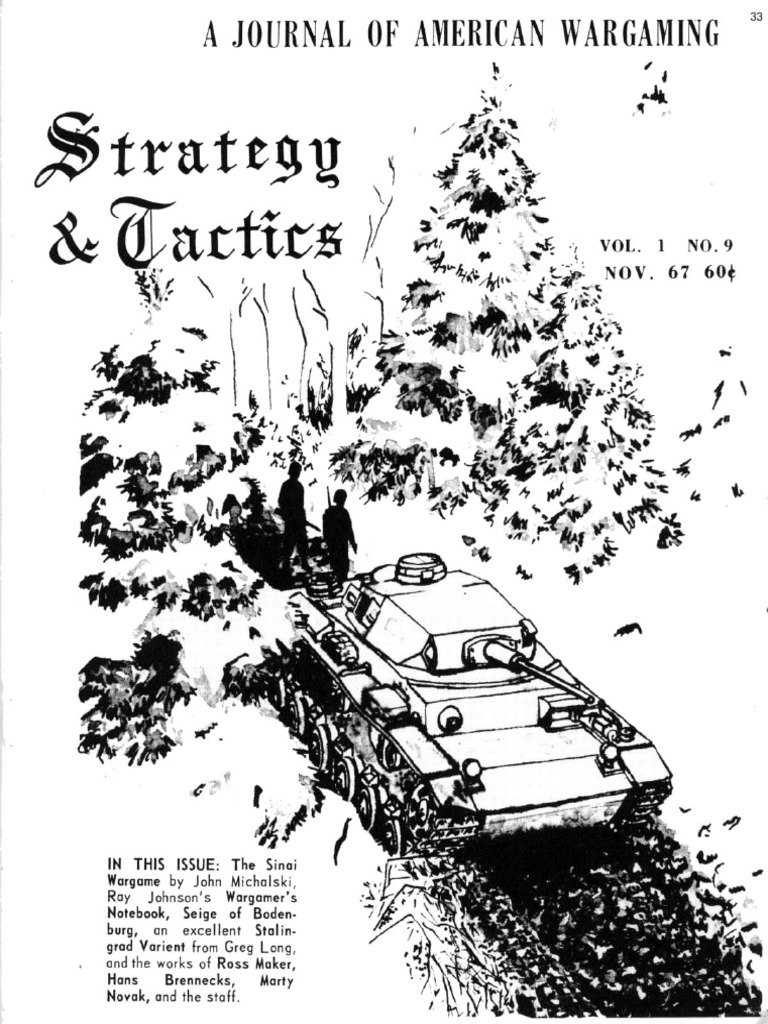 Strategy & Tactics 009 (From Book II Reprint) | PDF