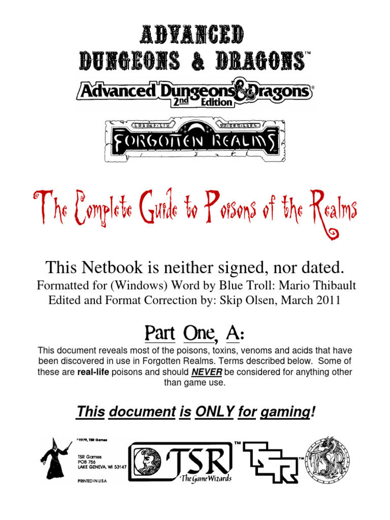 Poison Guide | PDF | Poison | Venom